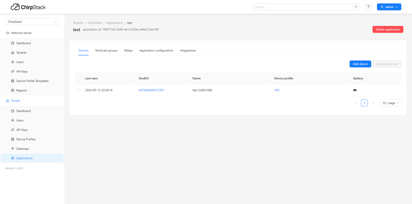 Adding TEKTELIC sensors onto Chirpstack